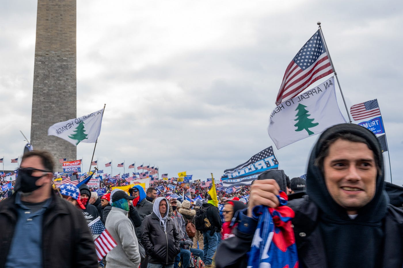 The Pine Tree flag: How one symbol at the Capitol riot connects far ...
